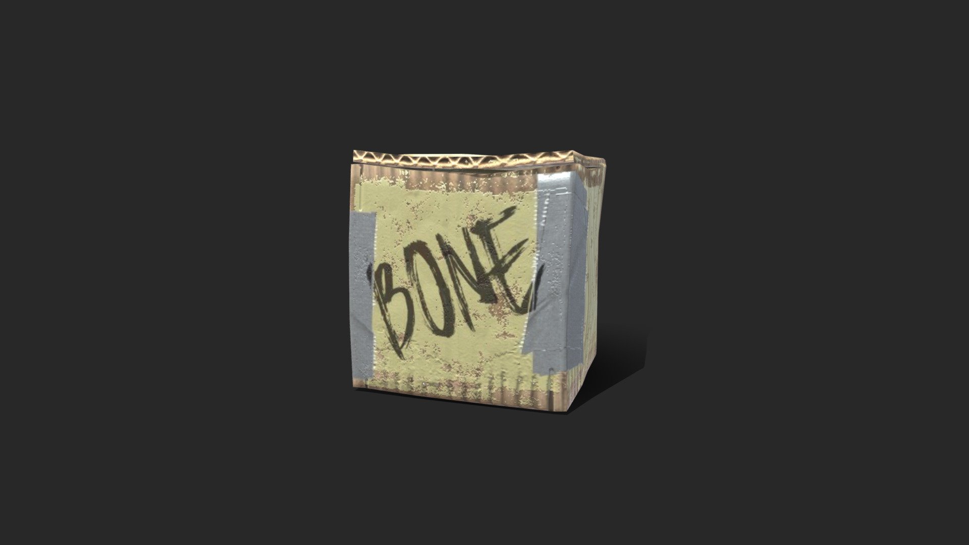 Small box of bone, junk item. - Buy Royalty Free 3D model by LB3D ...