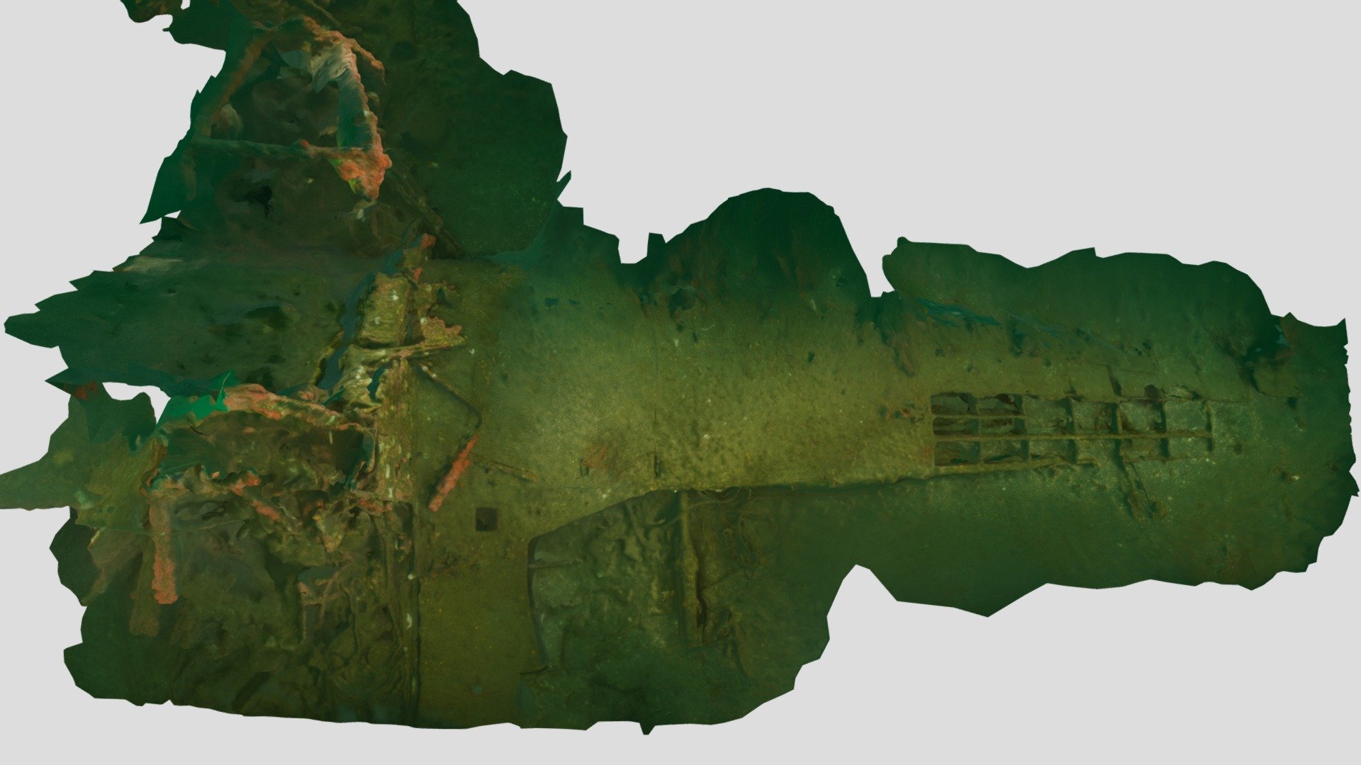 Unknown Airplane (stbd side) - Pt Loma - 3D model by Brett Eldridge ...
