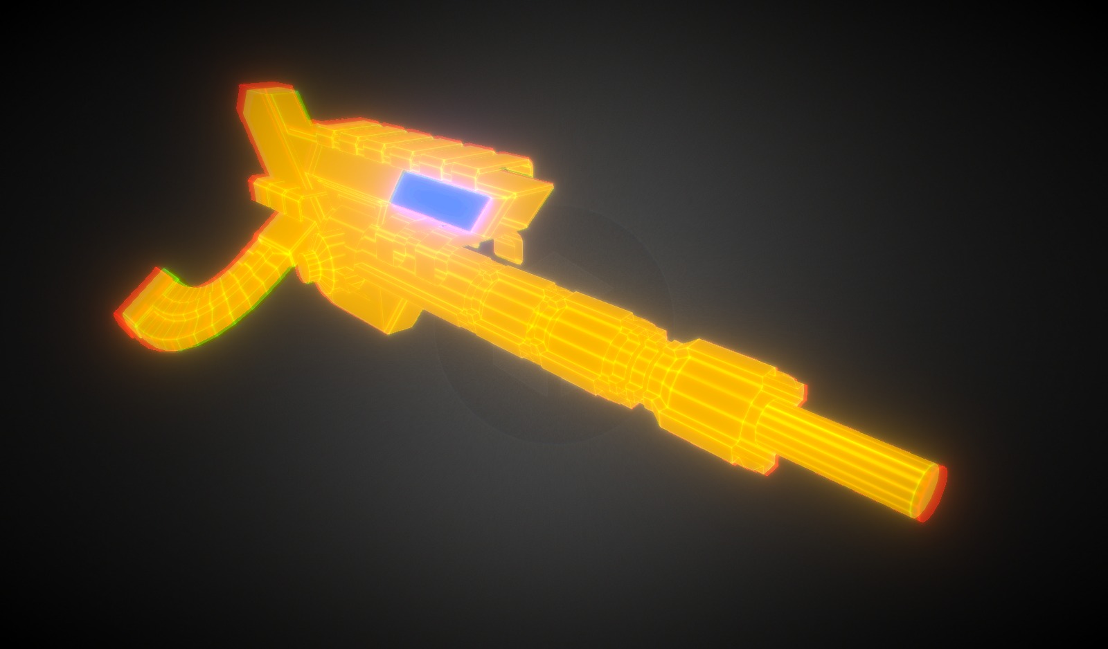 Minigun Dual - 3D model by Ben Hosac Art (@benhosac.art) [41f3b57 ...