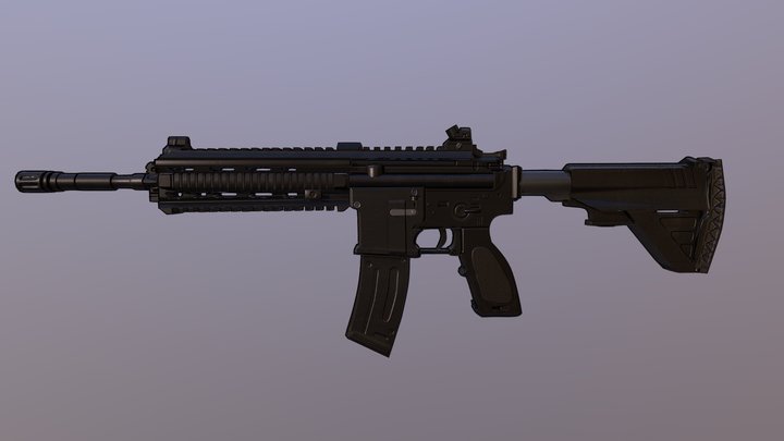 M416 3D models - Sketchfab