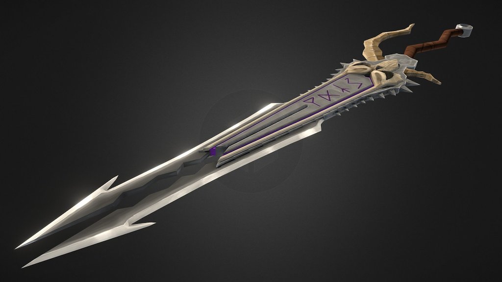WoW-inspired Greatsword - 3D model by ThibautVH [41f4bb9] - Sketchfab