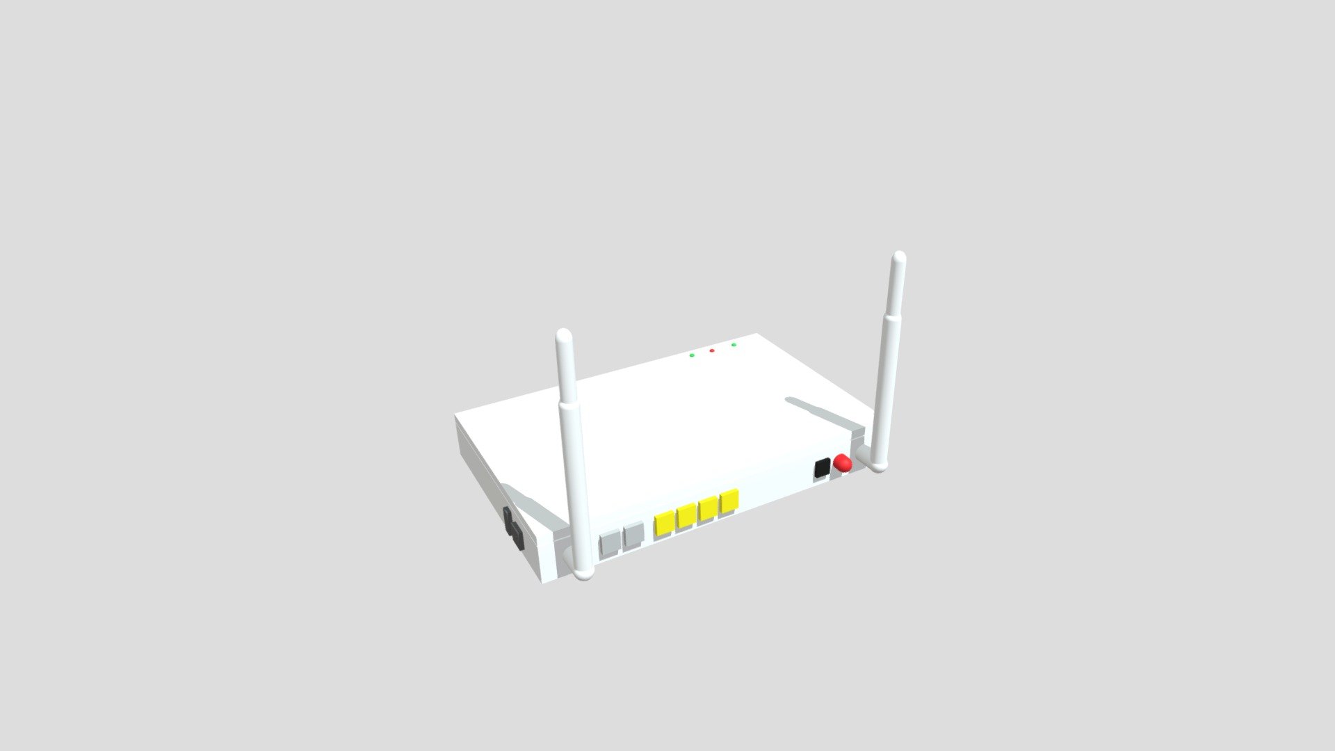 Zte F609 - Download Free 3D model by ahmadqusyairi [41f55dc] - Sketchfab