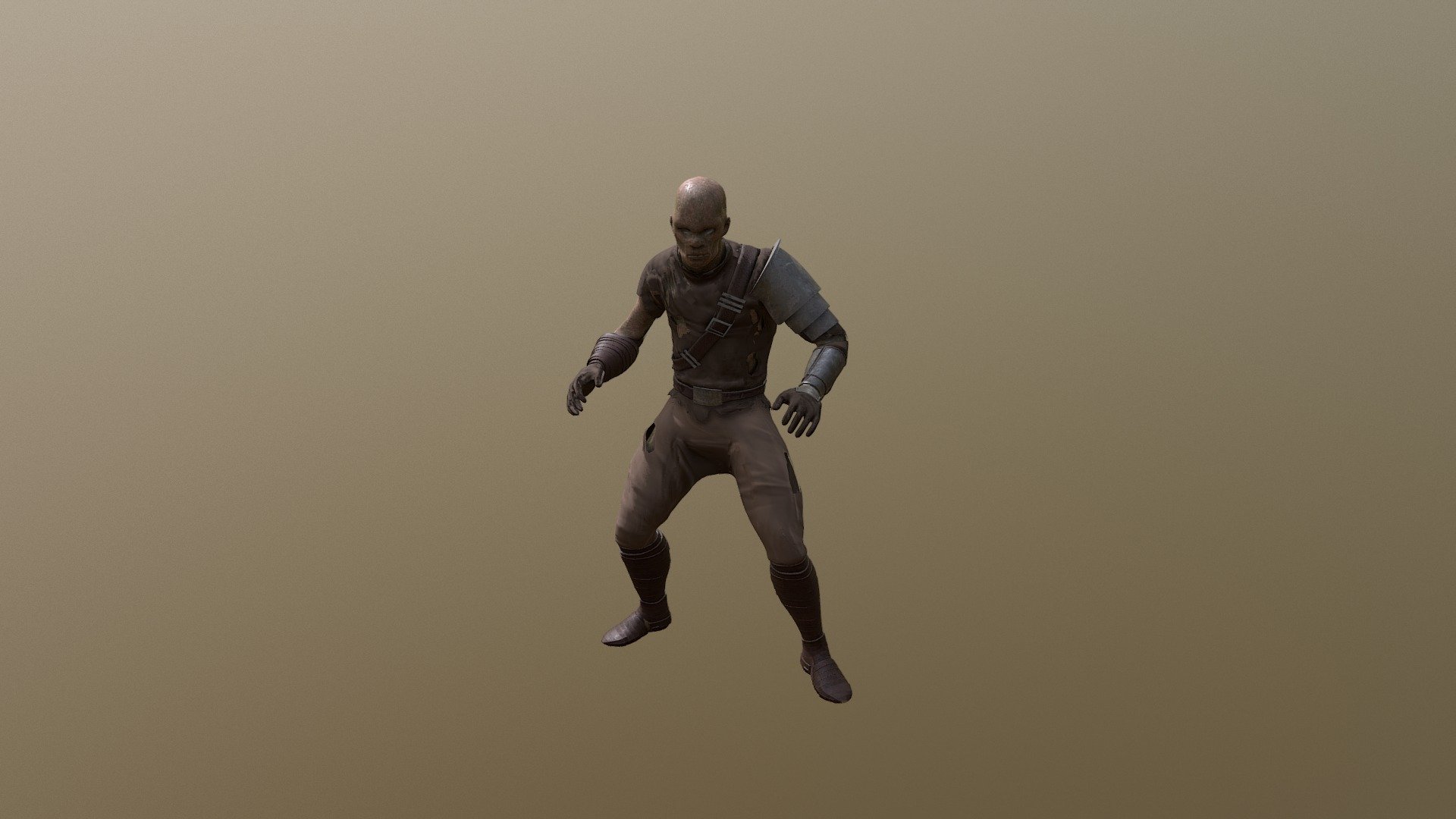 Enemy 1 Animation Test 3d Model By Handrews [41f679f] Sketchfab