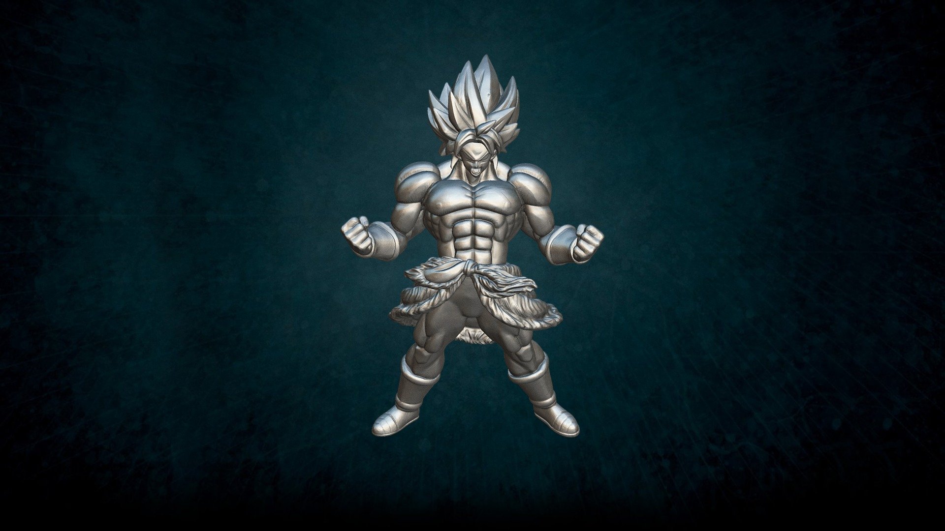 Broly (Dragon Ball) - Buy Royalty Free 3D model by escaneado3d [41f860d ...