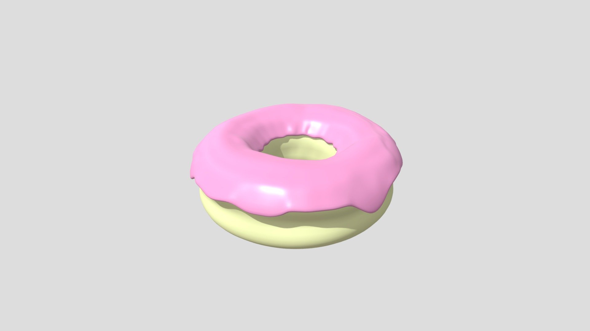 Doughnut - Download Free 3D model by just_a_random_person [41f8de5 ...
