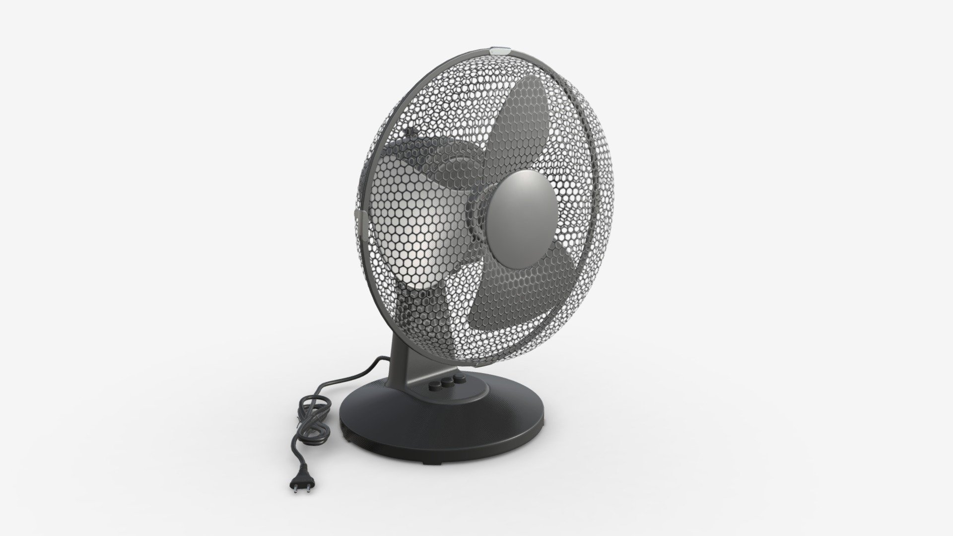 Table Fan Gray - Buy Royalty Free 3D model by HQ3DMOD (@AivisAstics ...