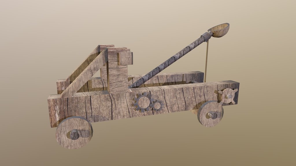 Catapult - 3D model by LeeT96 [41fb031] - Sketchfab