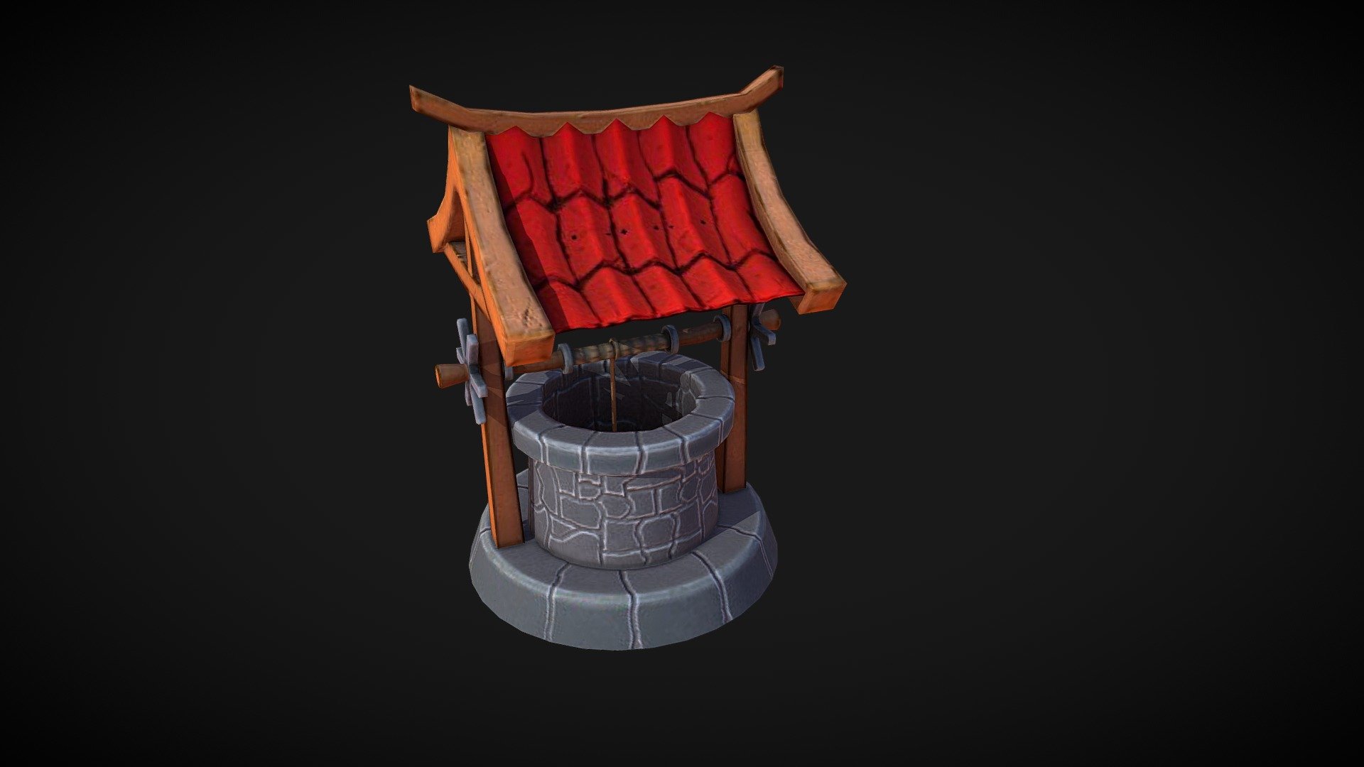 Stylized Well Sculpted - 3D model by oscar5055 [41fc5f6] - Sketchfab