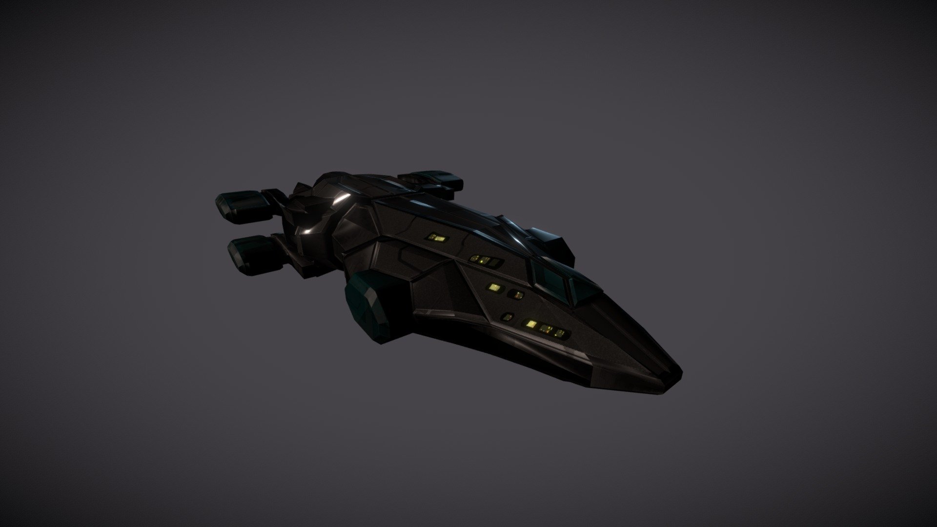 Orinoco class anti fighter frigate - 3D model by Sol (@SolFenty ...