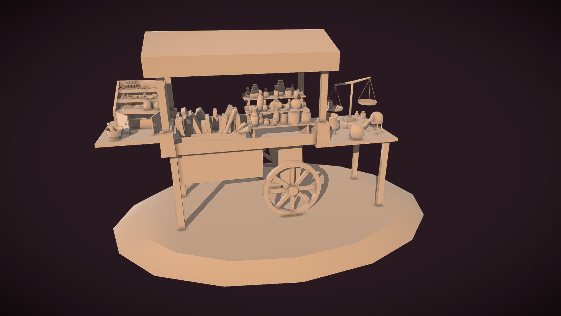 alchemist shop - Download Free 3D model by Eioven [41fdf6c] - Sketchfab