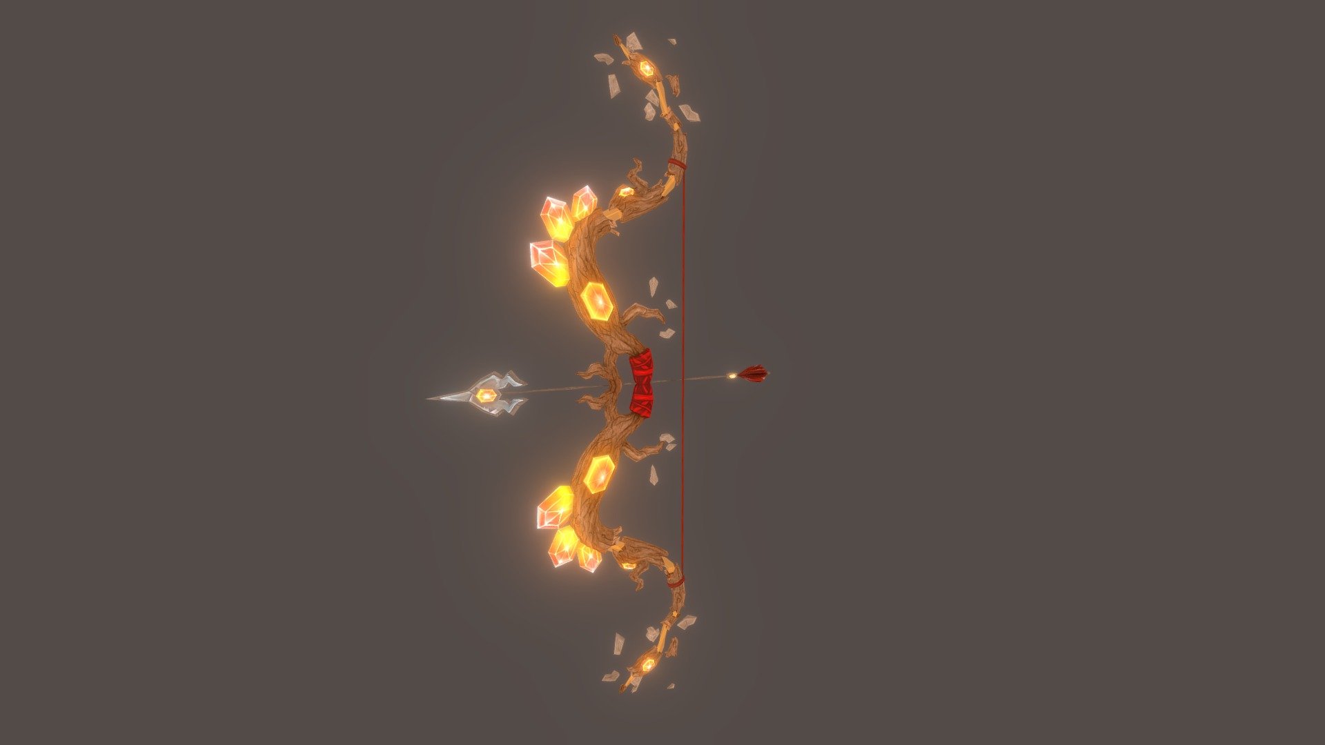 World of Warcraft weapon - Amber bow - 3D model by Heather Delaere ...