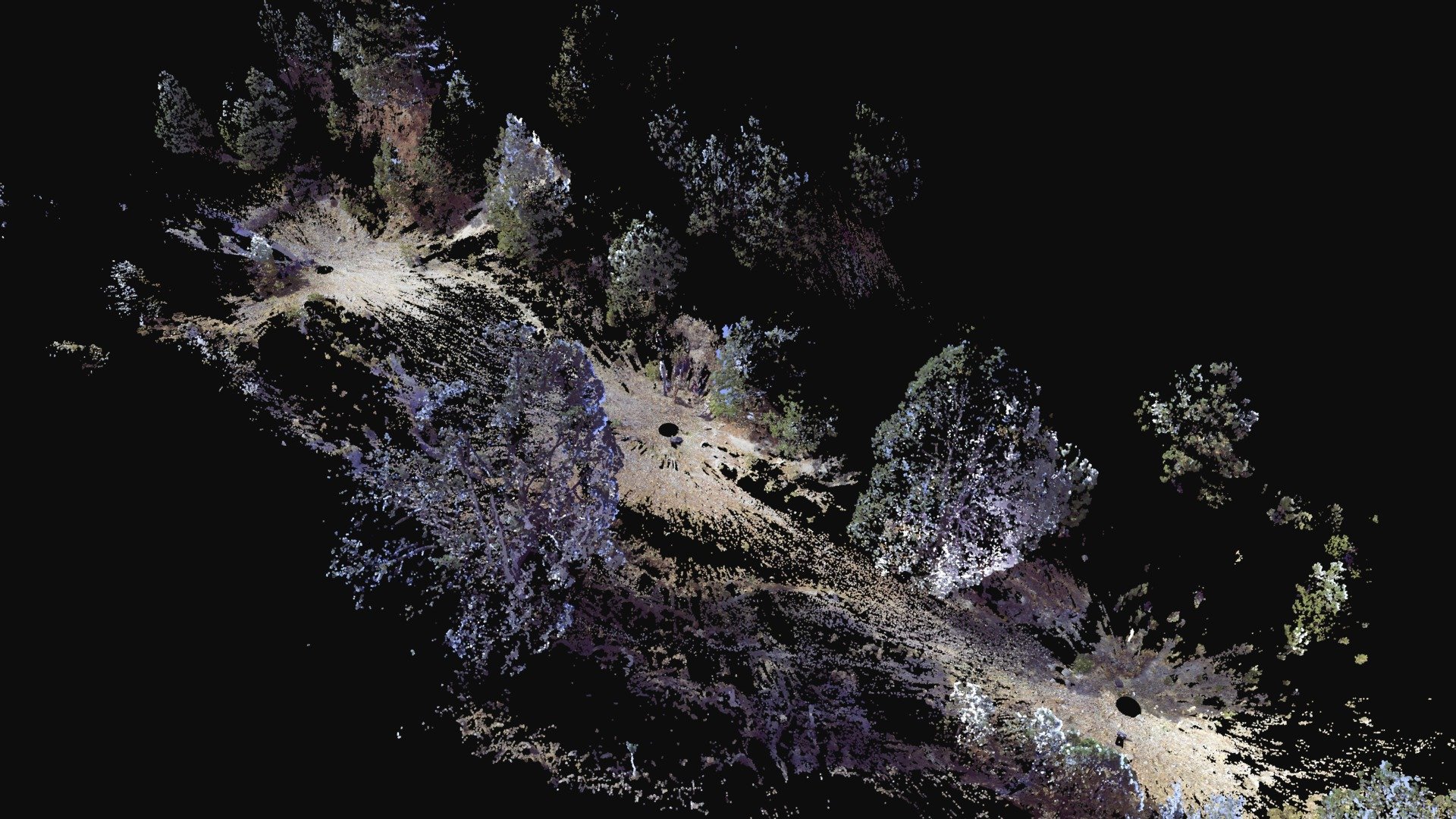TLS Fluvial terrain - Tlaxcala, Mex (first) - Download Free 3D model by ...