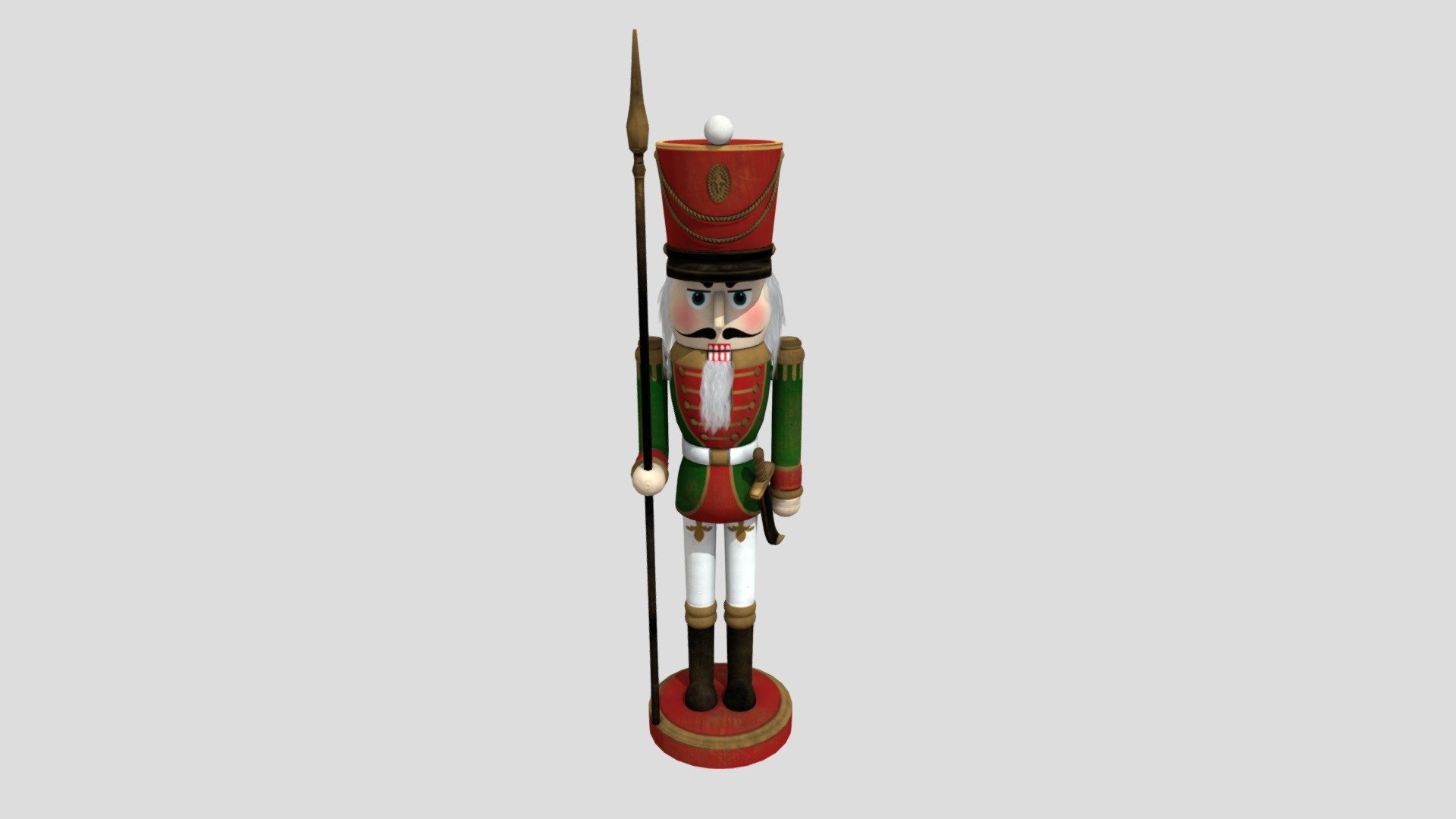 Nutcracker(FBX) - 3D model by midasmedia [41fe9ab] - Sketchfab