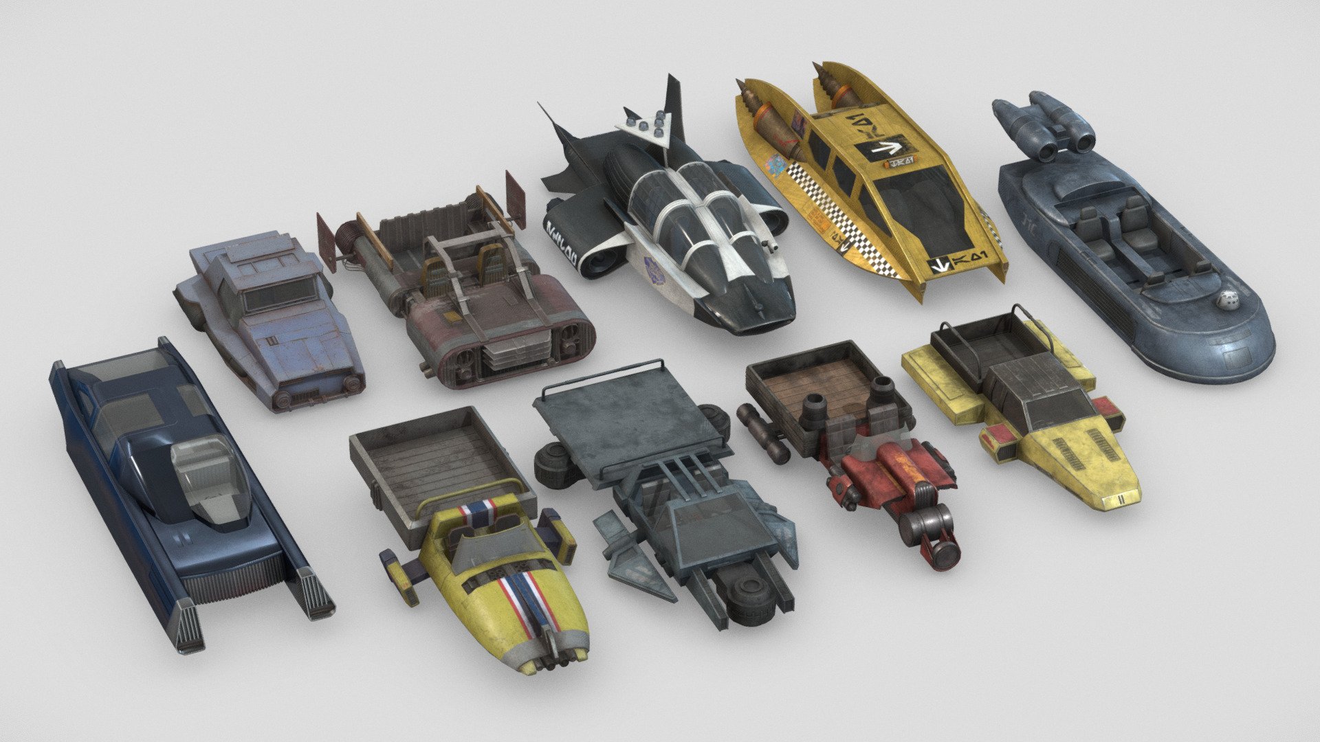 Ultimate Speeders Set Pack - Star Wars - Buy Royalty Free 3D model by ...