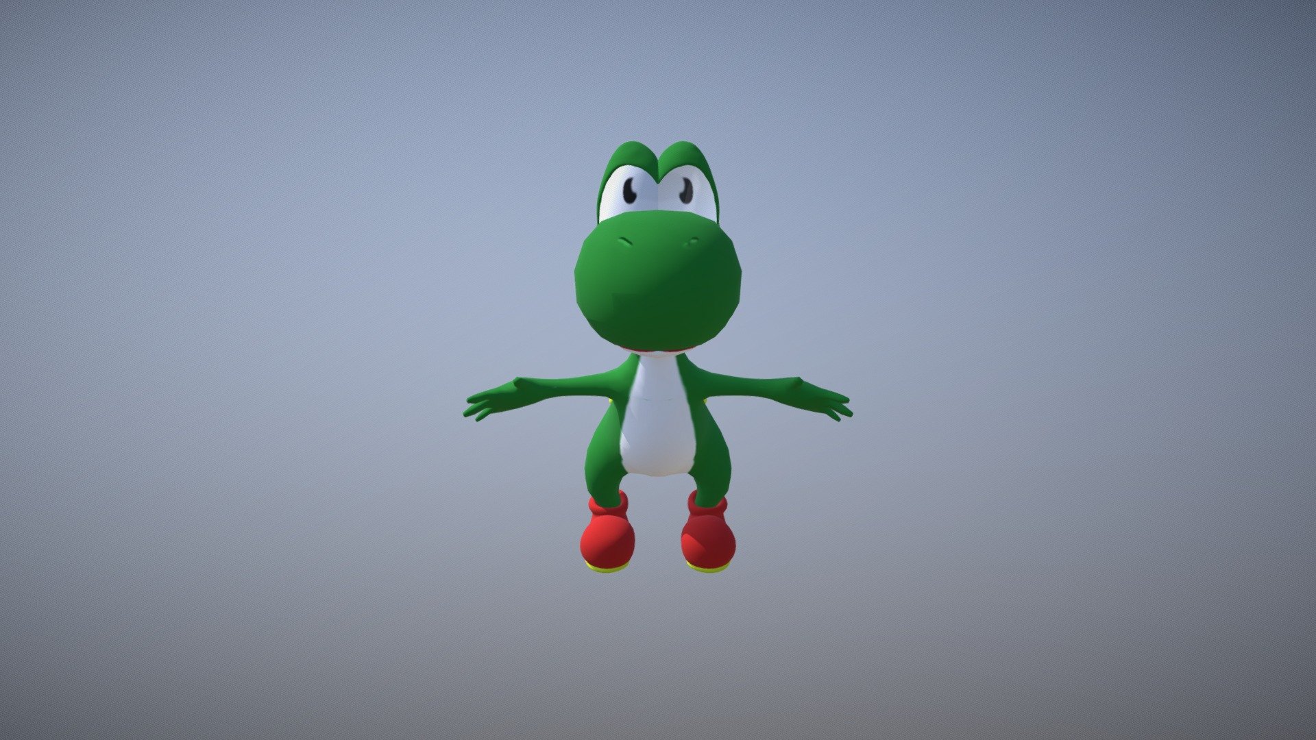 Yoshi - 3D model by menchiloco (@erik.ovejero) [4201992] - Sketchfab