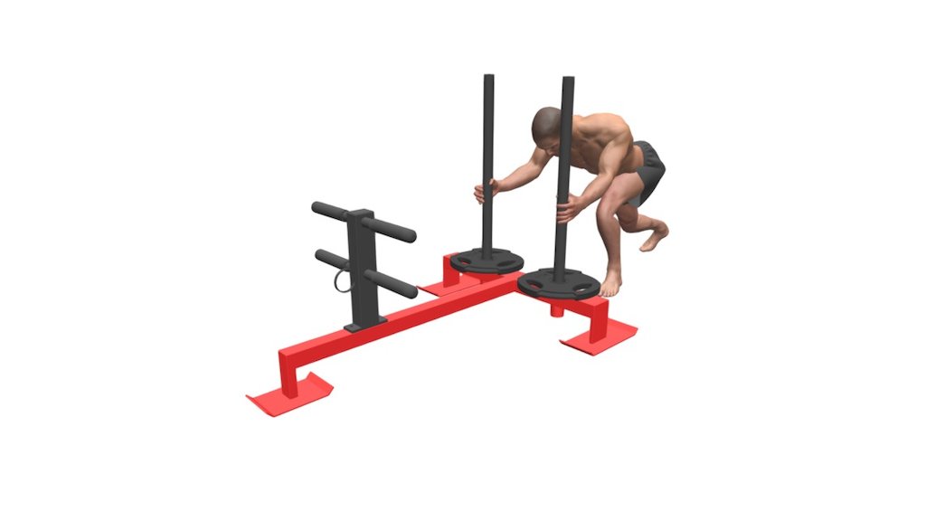 Weight Sled Pushes - 3D model by gymsterapp [4201a50] - Sketchfab
