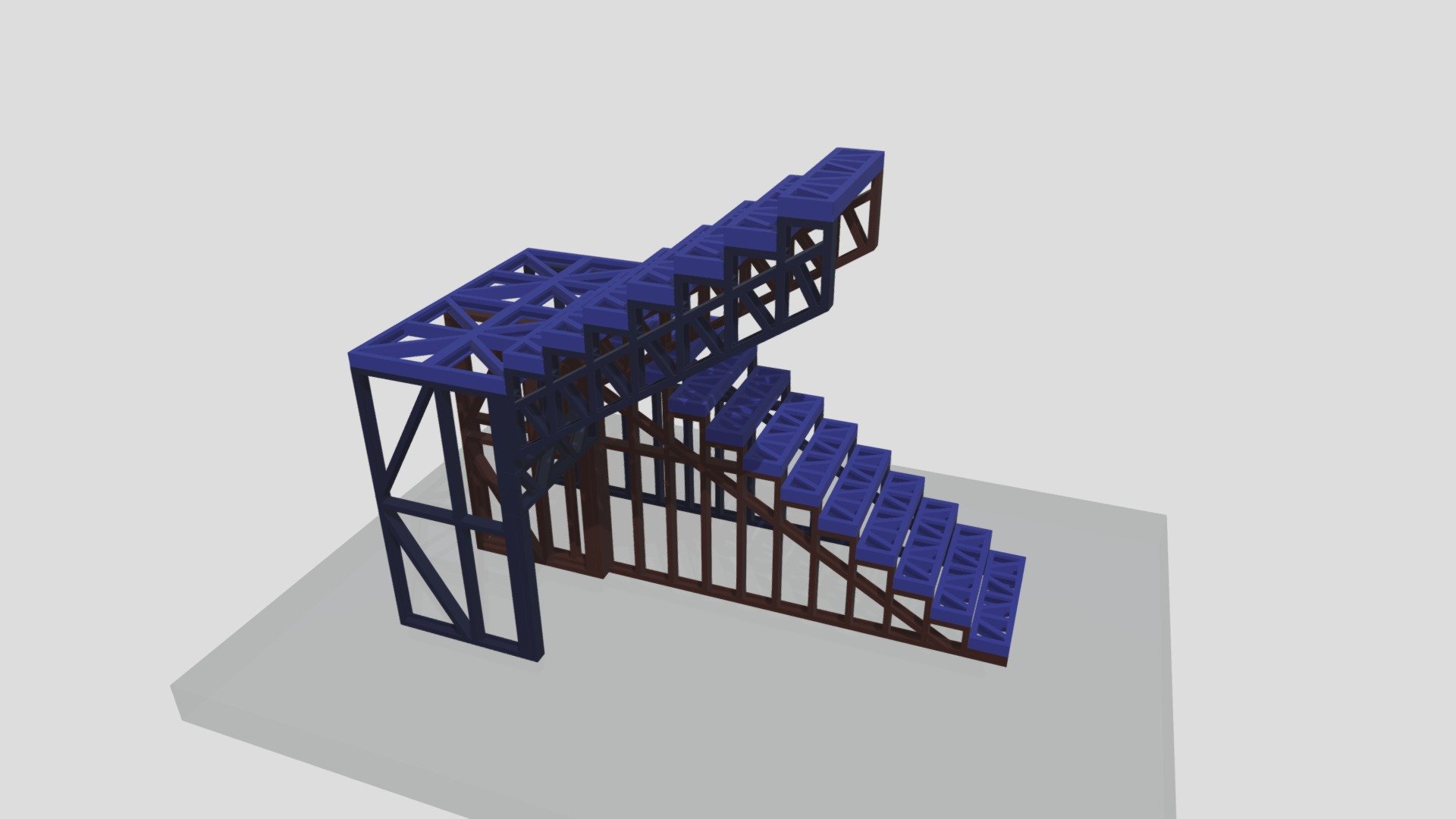 stair - 3D model by Tom (@hedayu) [4201a75] - Sketchfab