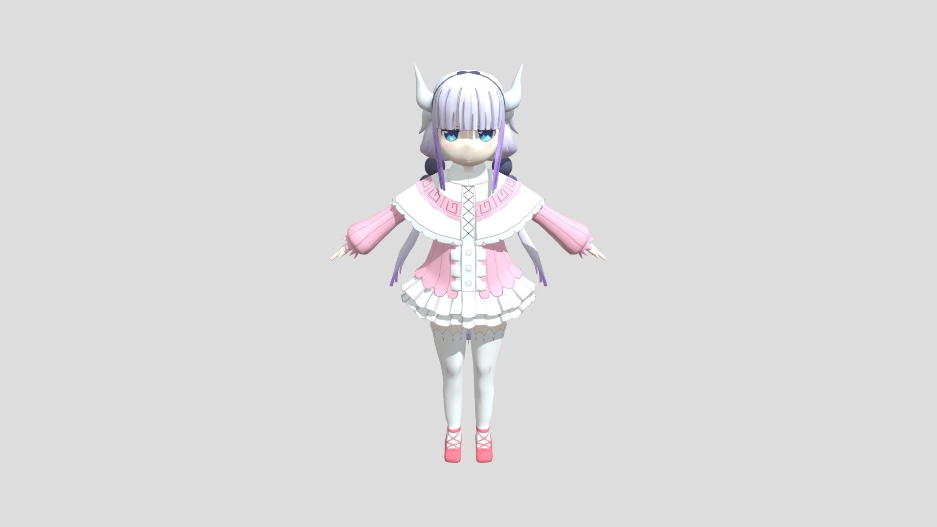 Kanna-kamui-kobayashi-san-chi-no-maid-dragon - 3D model by Motya778 ...