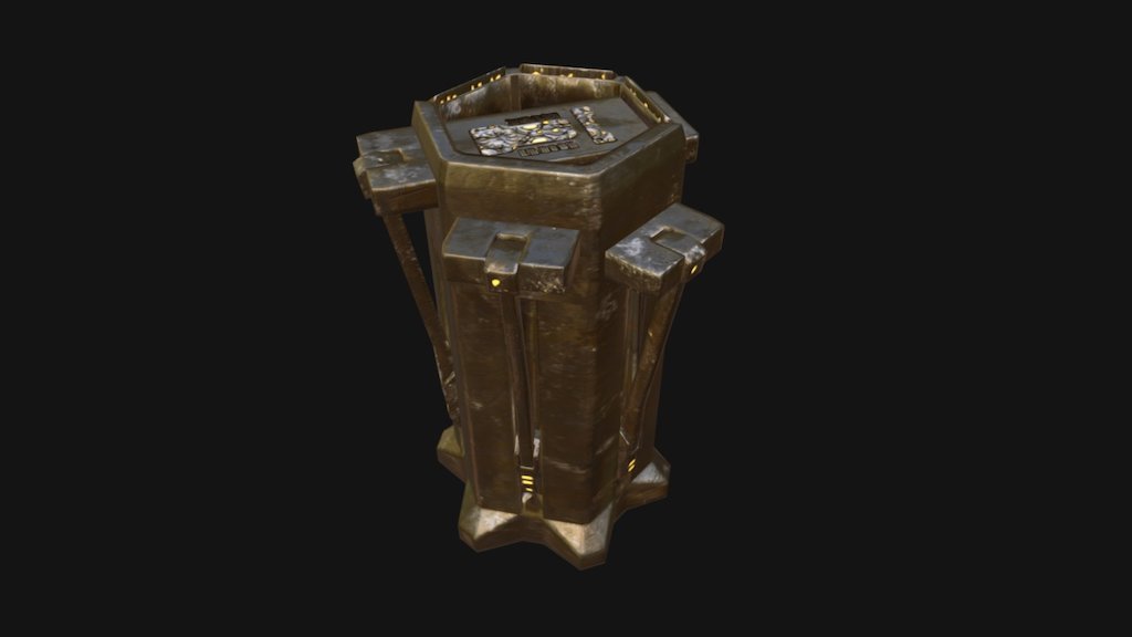 Hexa Box Type 1 - 3D model by TeranoMedia [4203b05] - Sketchfab