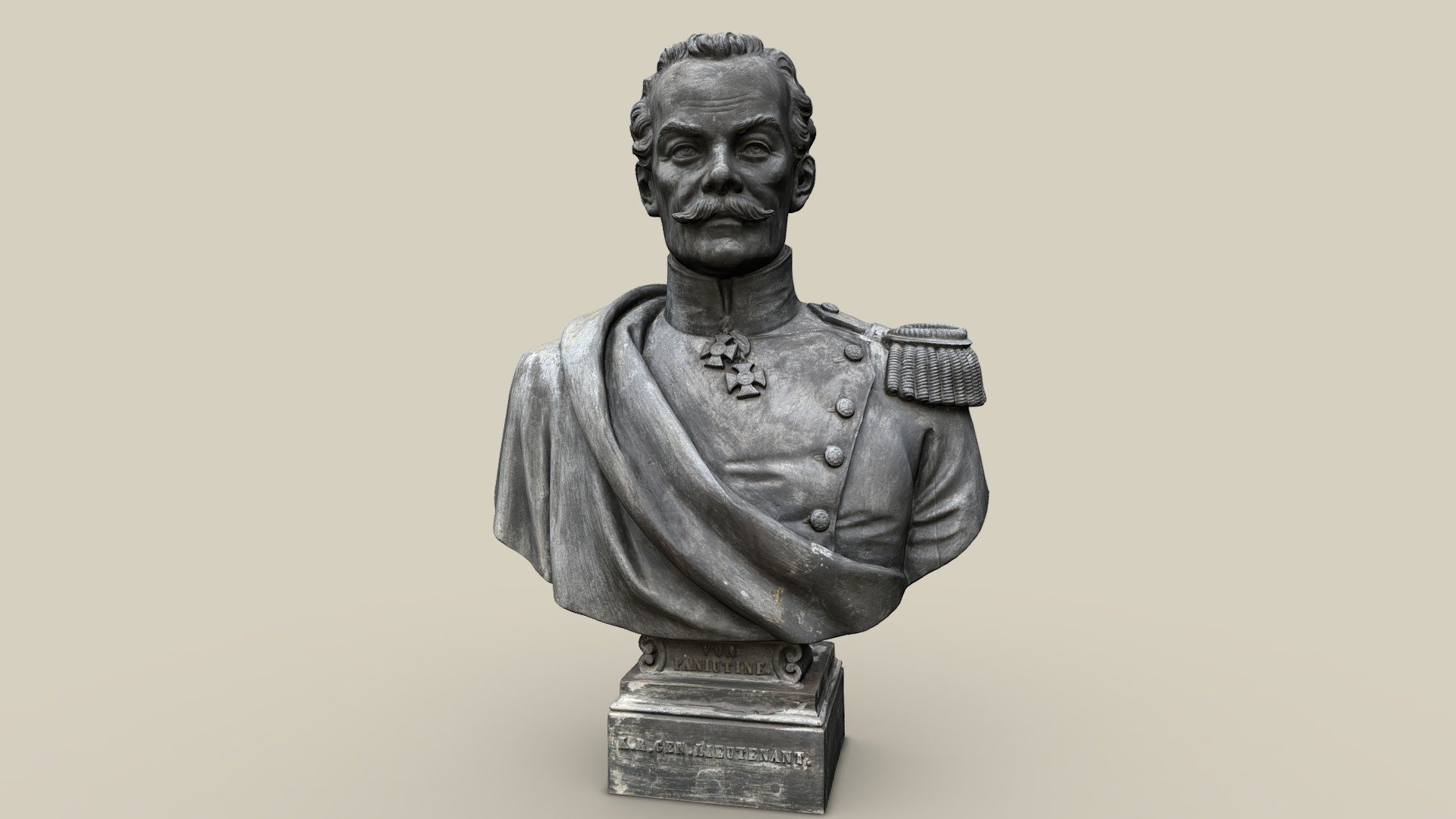 Büste Panyutin - 3D model by noe-3d.at (@www.noe-3d.at) [4204c88 ...