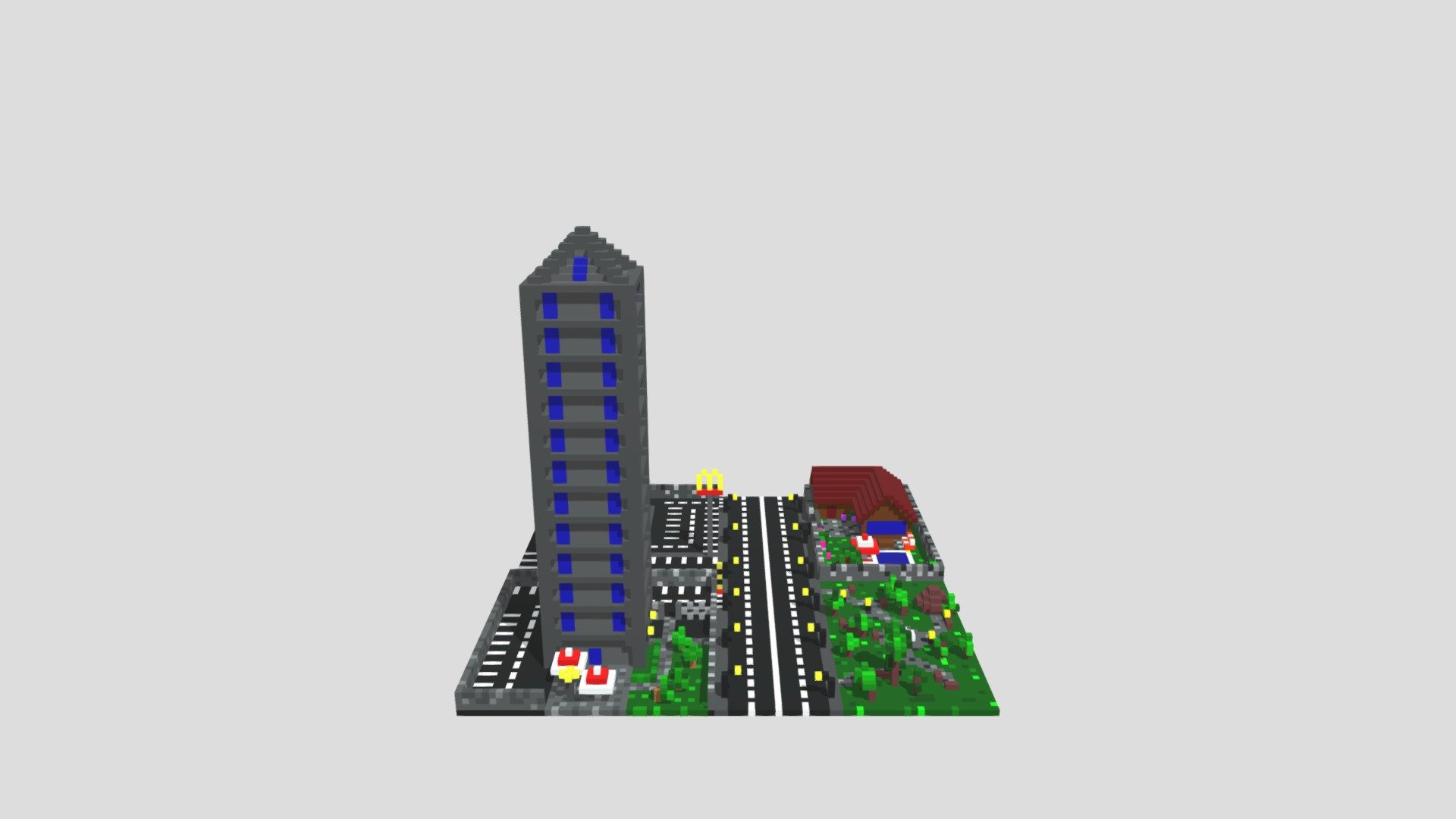 Magica Voxel Bartosz Ponder - 3D model by s27070 [420559a] - Sketchfab