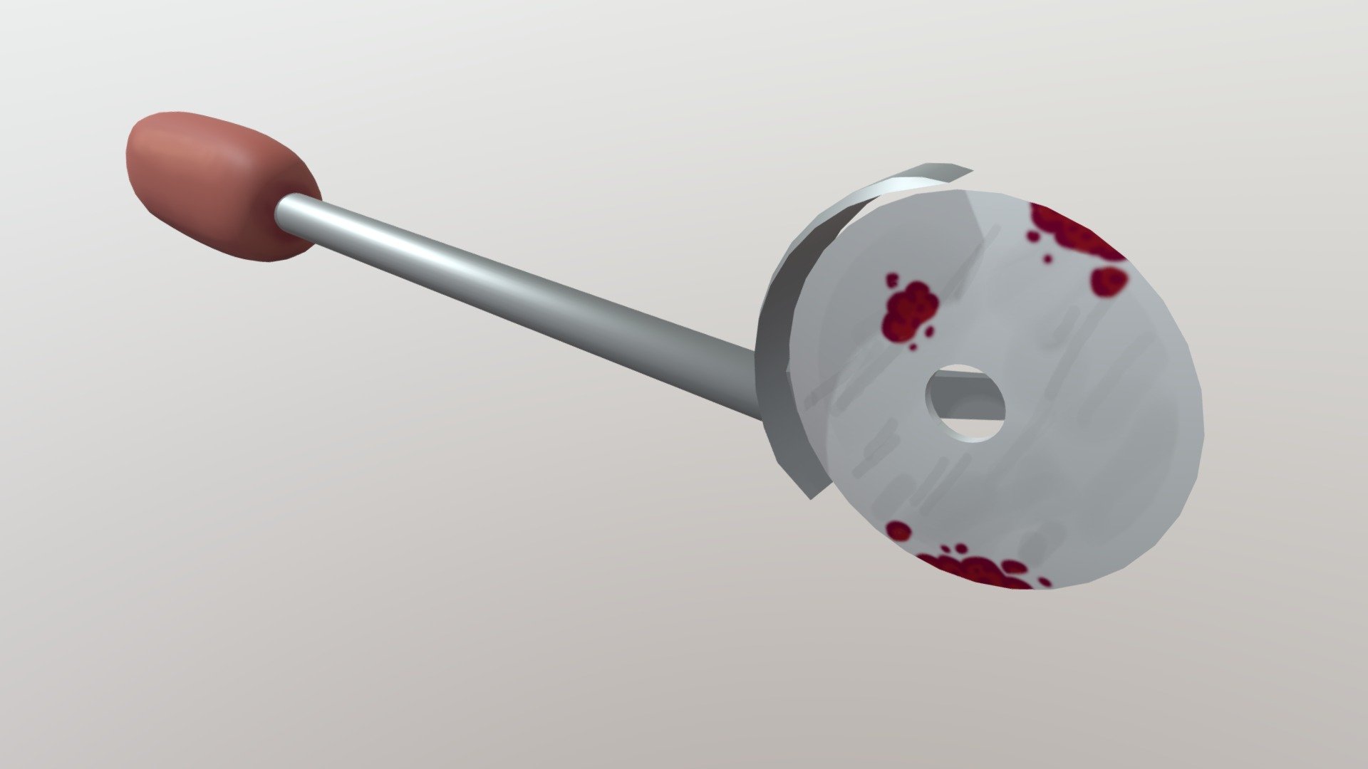 Pizza Cutter - 3D model by AdventureMase [420586f] - Sketchfab