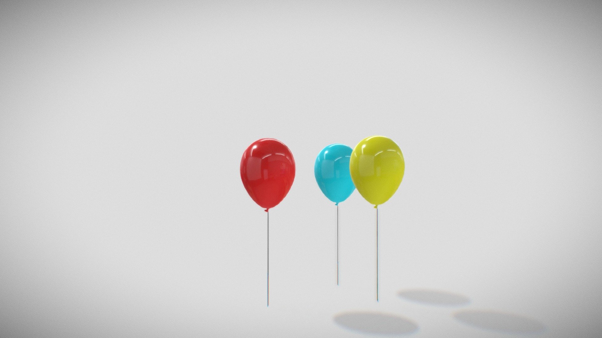 Balloon_00 Free - Download Free 3D model by paulyang [4205e16] - Sketchfab