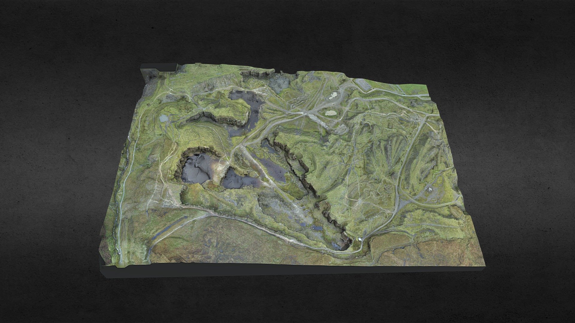 Lee Quarry Mountain Bike Trail - 3D model by Christians - The Survey ...