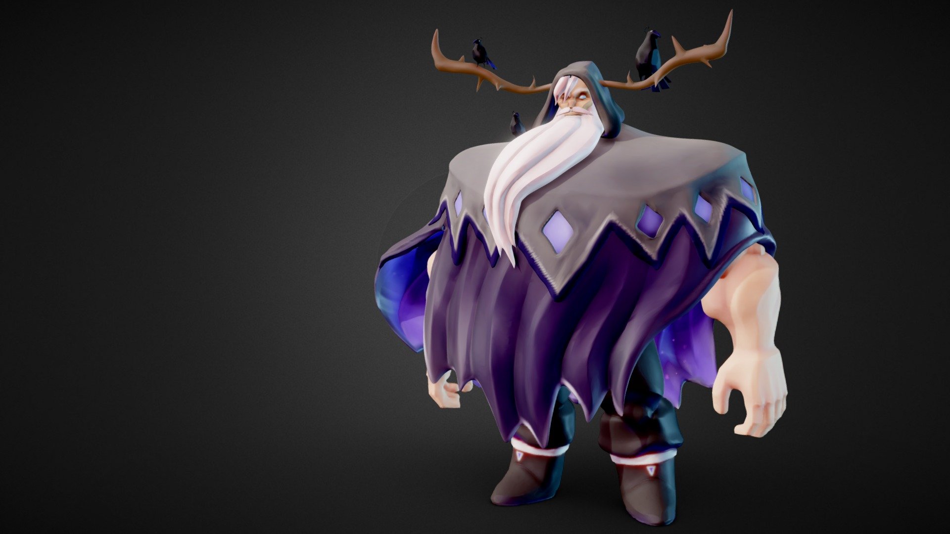 Odin Stylized - 3D model by Sebastian Romero C (@sebastianJSRC ...
