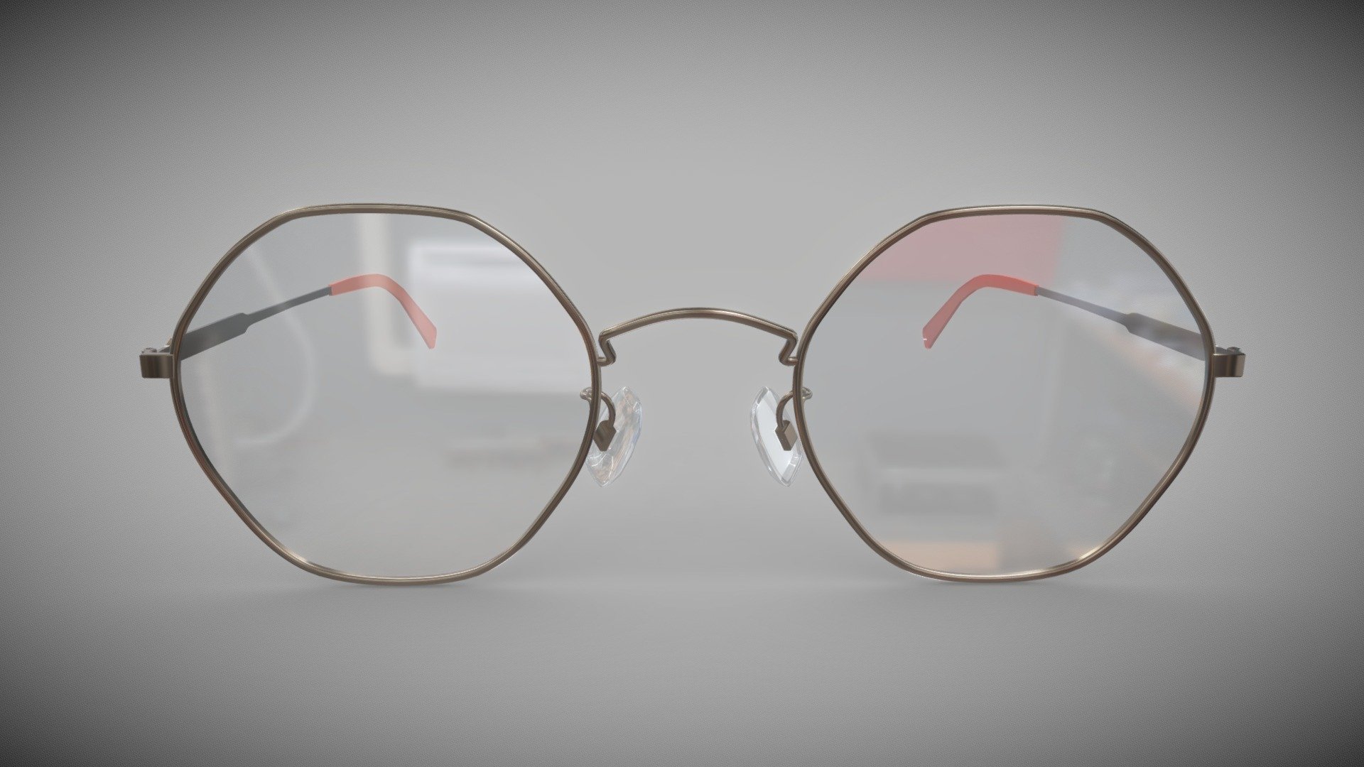 Glasses(Hexagon)💮📷 - 3D model by ayumi ikeda (@rxf10240) [4208b51 ...