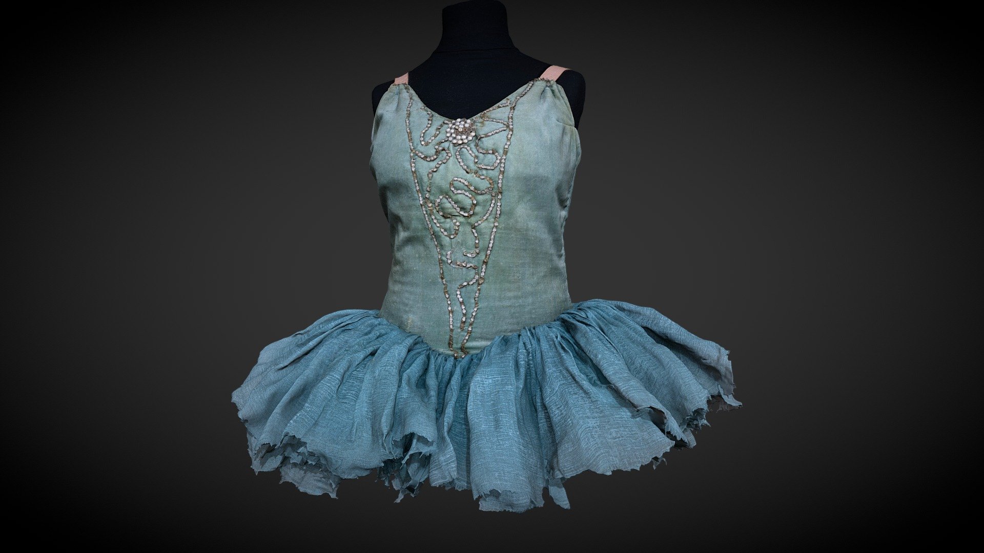 Ballet costume, tutu HIGH POLY - 3D model by Ninma (@Ritis) [420a5e4 ...