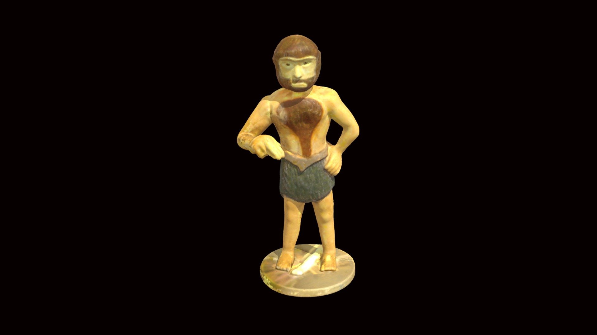 Caveman (VCU_3D_6018) - 3D model by Virtual Curation Lab ...