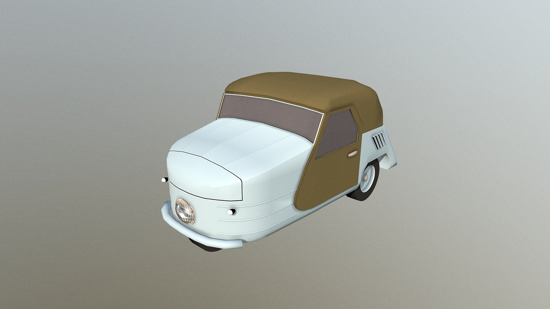 The Soviet model SMZ S-1L of 1952-1958 - 3D model by cr_monroe (@cr ...