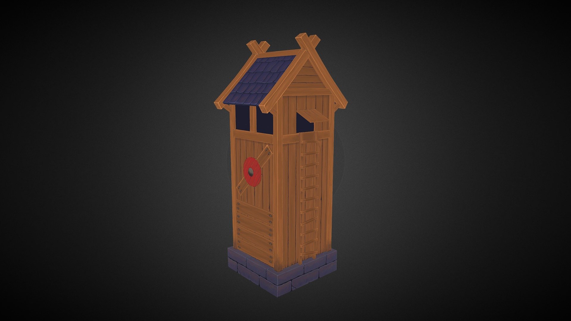 Watchtower - 3D model by Rúben Ornelas (@octakull) [420bbce] - Sketchfab