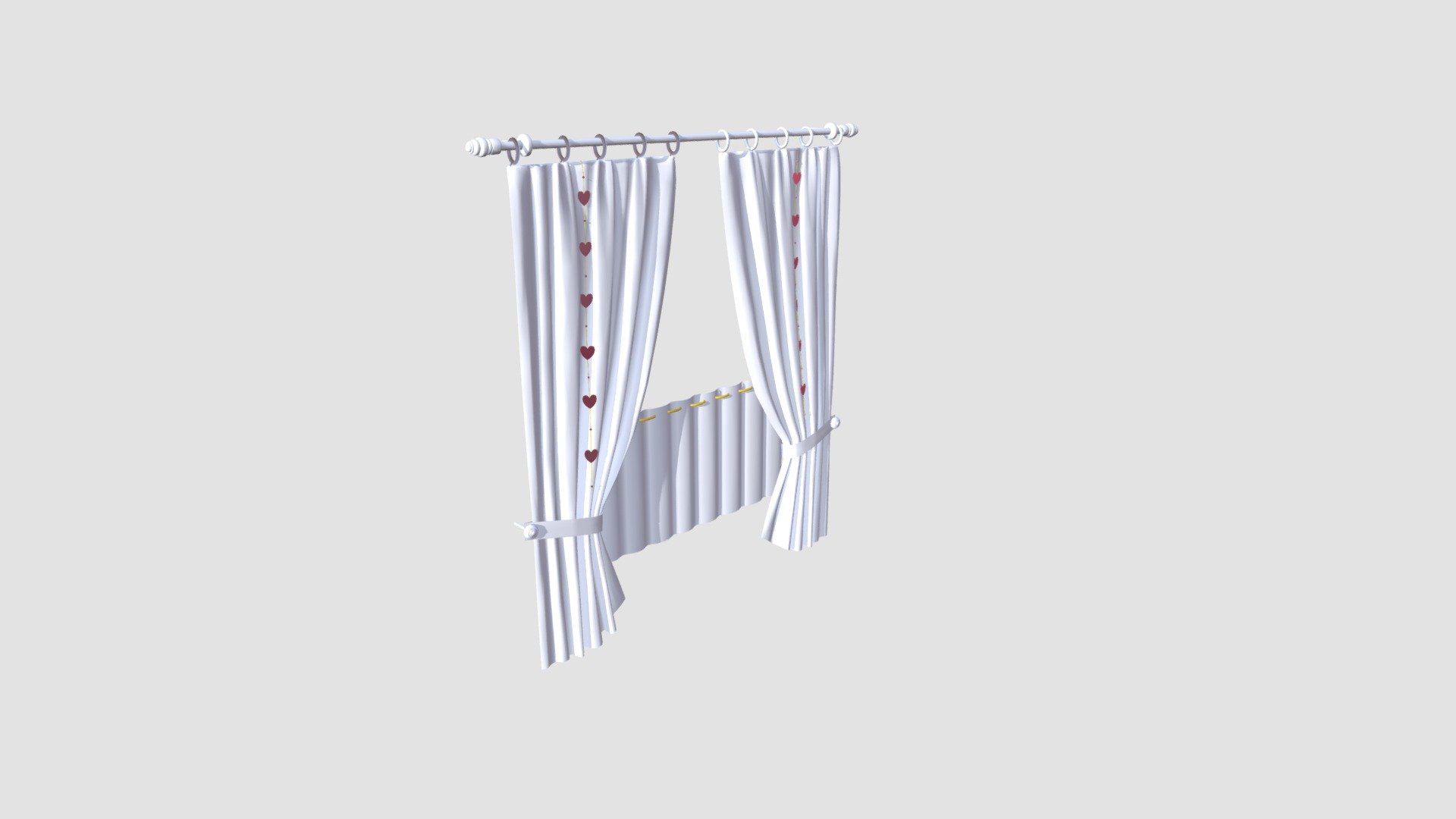 curtain - Buy Royalty Free 3D model by Evermotion [420beee] - Sketchfab ...