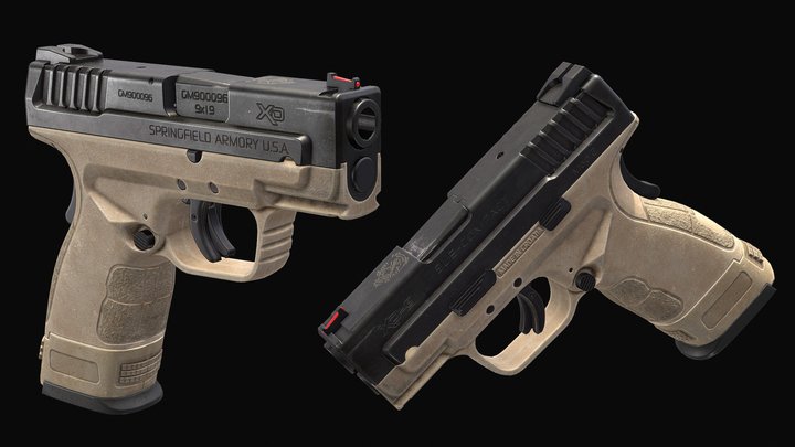 M1911 3D models - Sketchfab
