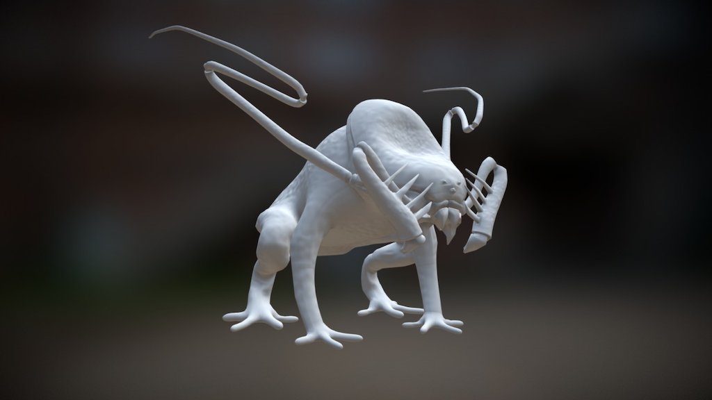 Hybrid Frog - 3D model by Dan Ingman (@skragathor) [420e664] - Sketchfab
