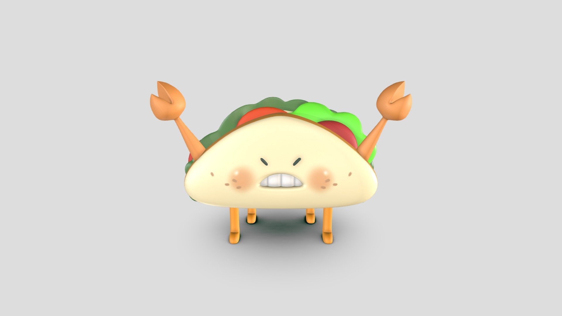 Witch Crab - 3D model by Mushroom Studio (@Mushrooms01) [421024b ...