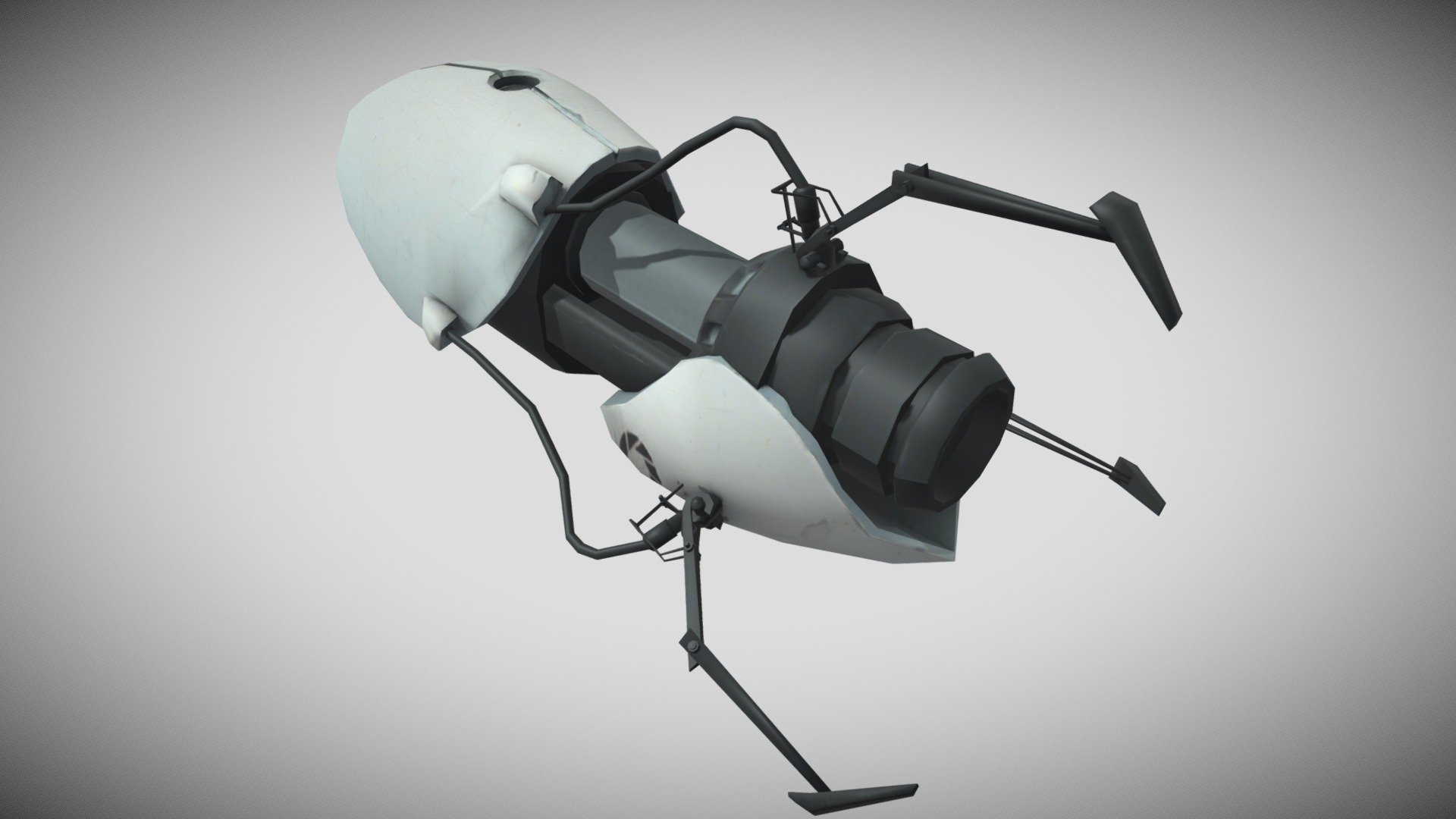 Portal 1 Portal Device World Model - Download Free 3D model by ...
