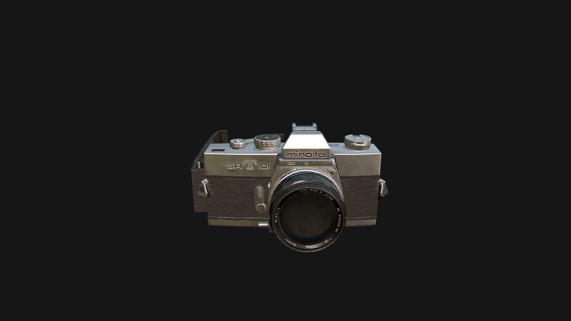 Minolta SRT 101 - 3D model by ZatoSvojo (@ZatoSvoj) [42106f1] - Sketchfab