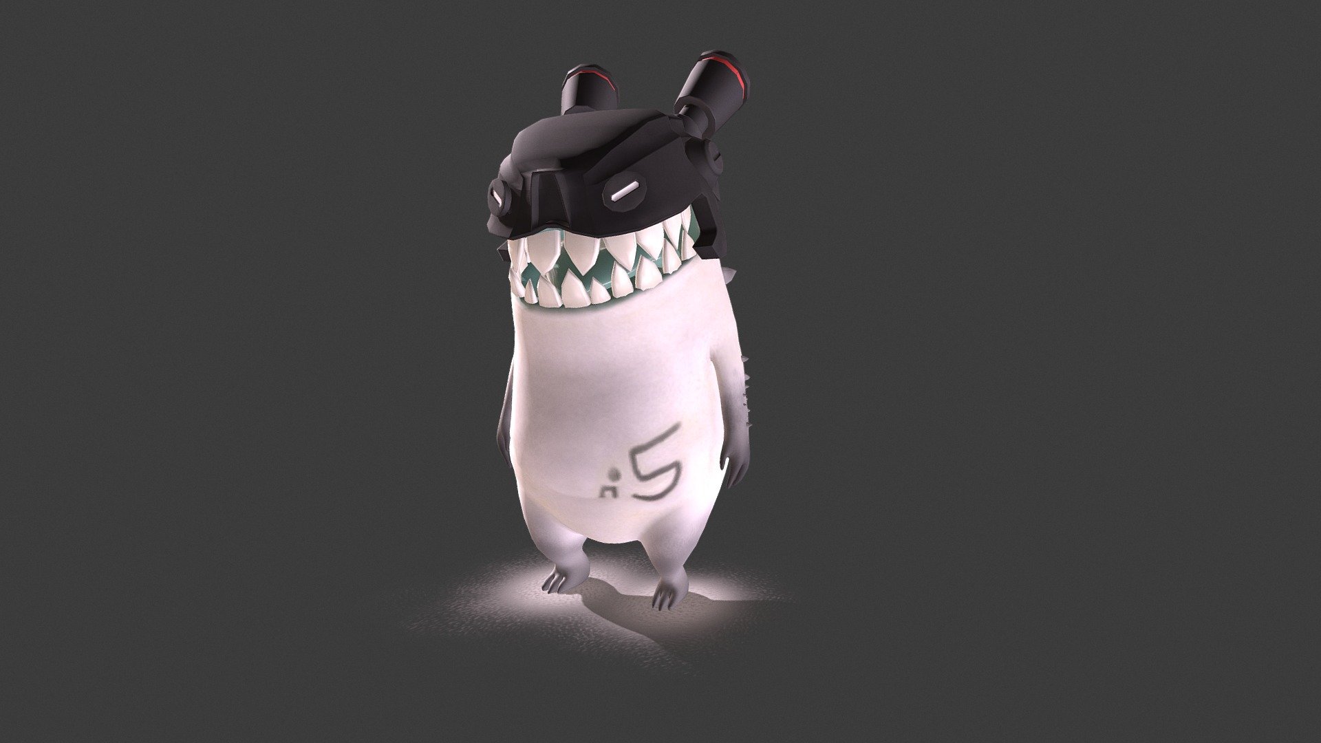 Little Crobus - 3D model by Thiago de Alcântara (@thiago.13) [4210d87 ...
