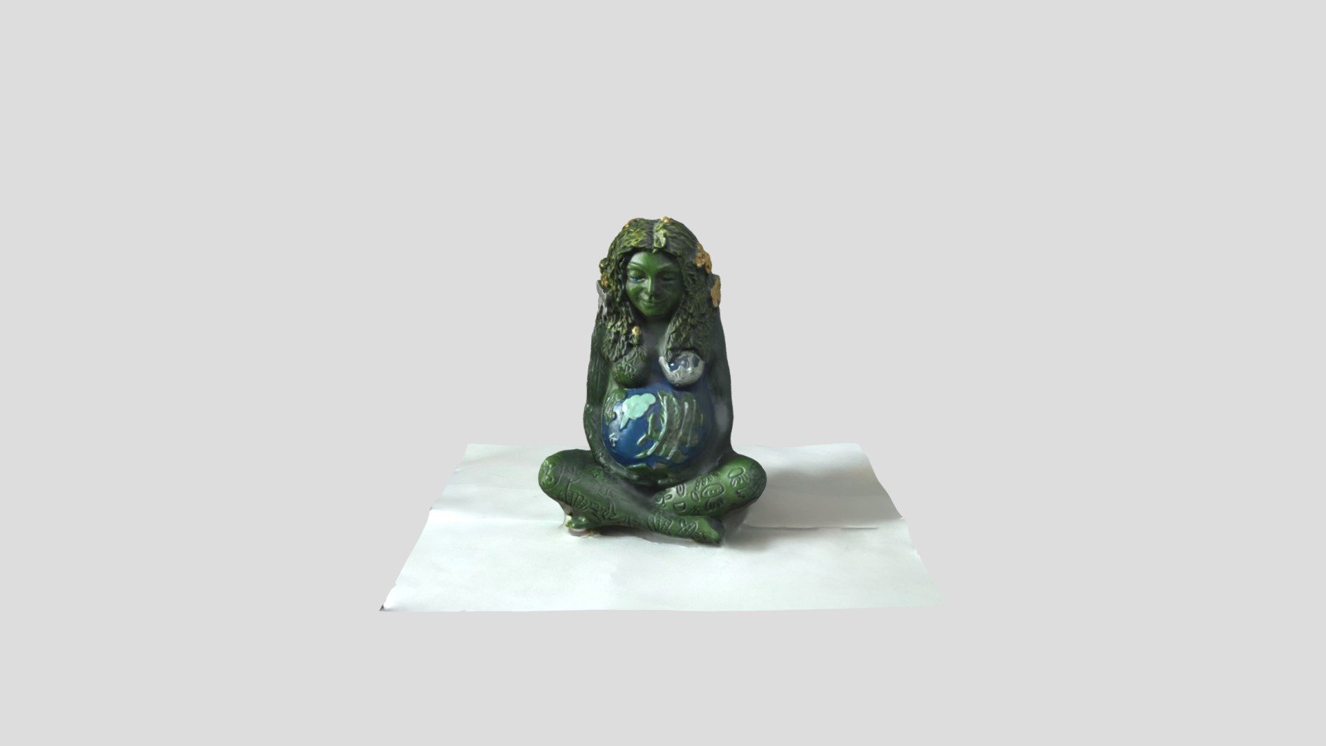 Figura de Gaia -poly - 3D model by sofiadelgado [4211426] - Sketchfab