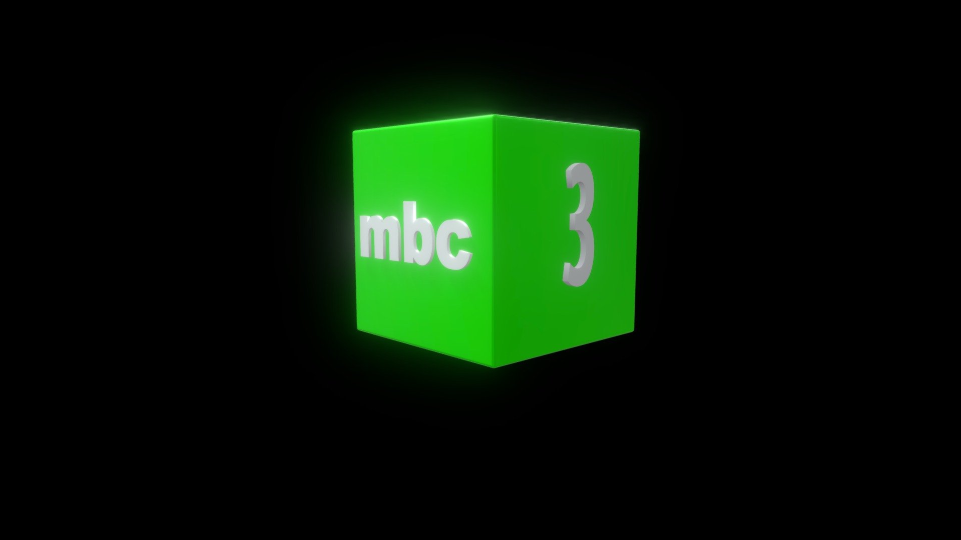 logo mbc3 - Download Free 3D model by Abdullrahman (@body3d2005) [4212572] - Sketchfab