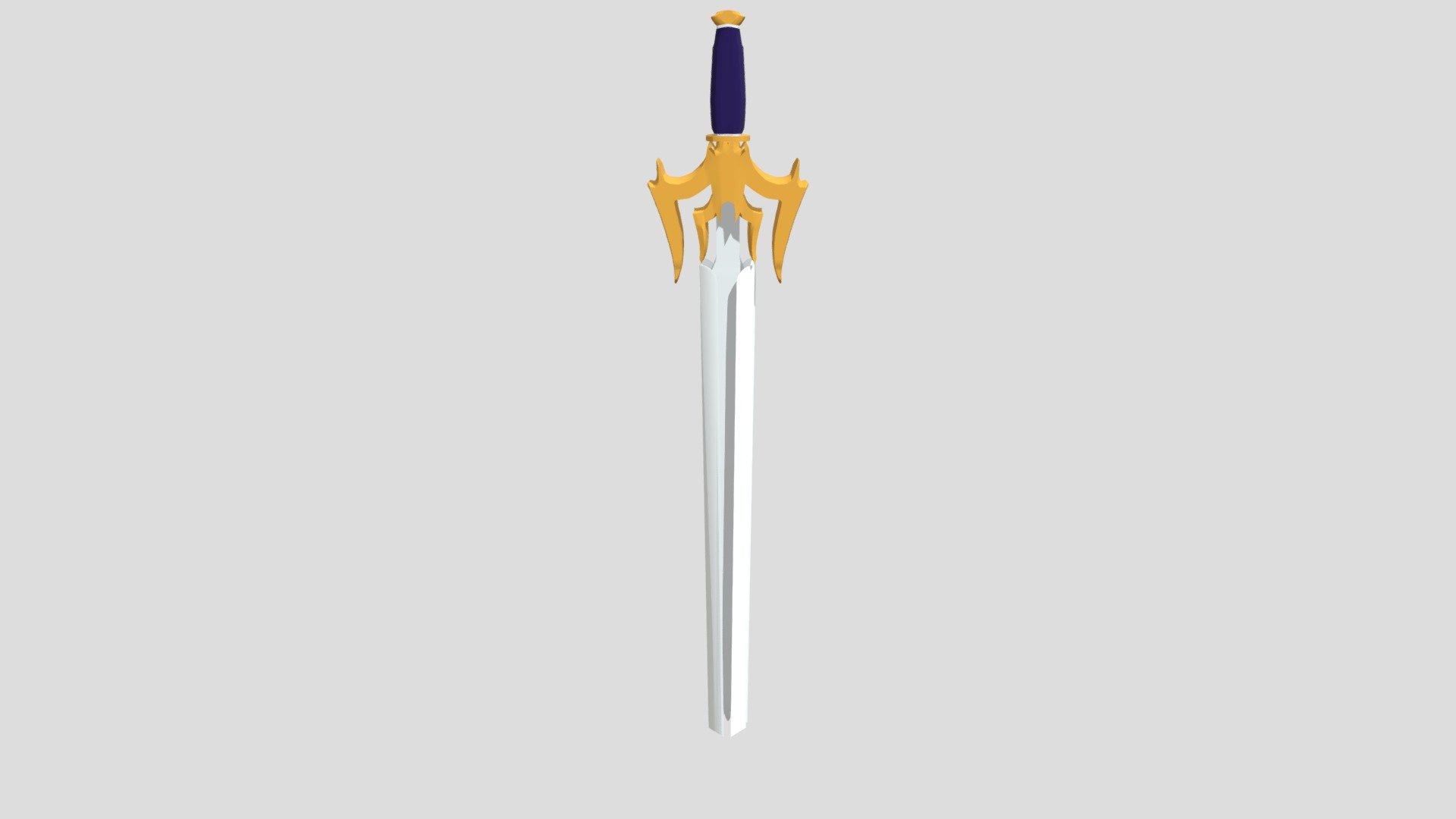 Golden sword - Download Free 3D model by nightglow998 [4213a40] - Sketchfab
