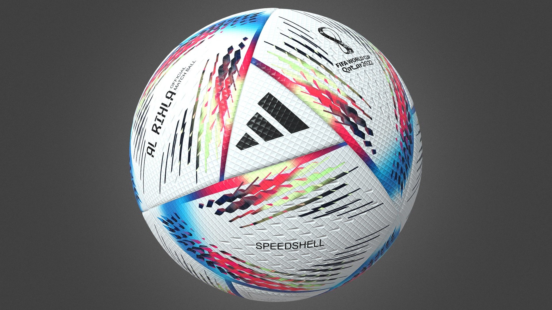 2022 FIFA WORLD CUP BALL AL RIHLA - 3D model by gusgovea10 (@goviy2j ...