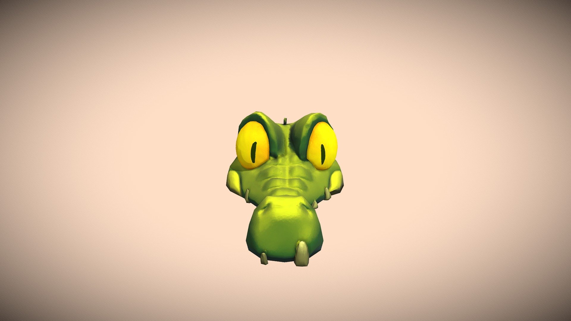 Lil Crocodile - 3D model by Alan de Jeu (@AlandeJeu) [4214c64] - Sketchfab