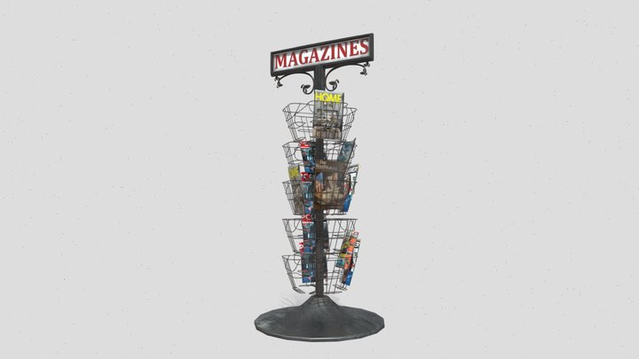 Newsstand 3D models - Sketchfab