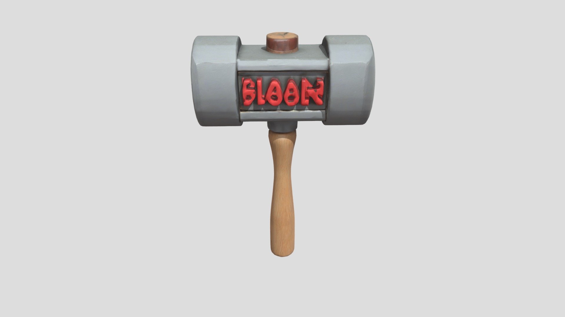 Ban hammer for just chimpin around - 3D model by jasonjaym20133 ...