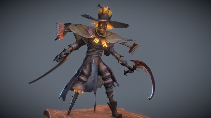 Scarecrow 3D models - Sketchfab