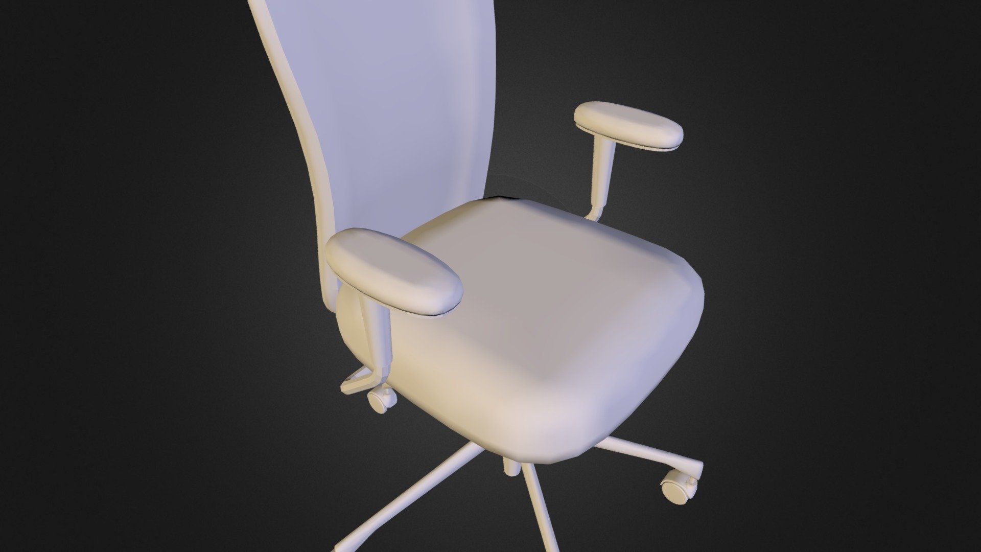 Swivel Chair - 3D model by mfarooqhayat [421a3e2] - Sketchfab